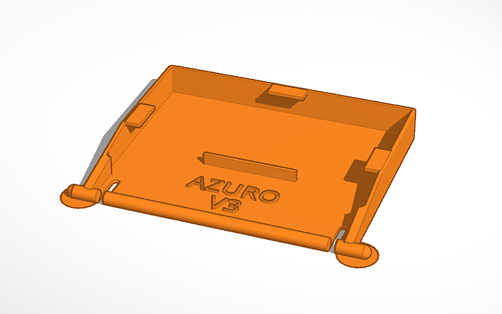 3D design Skimmer shutter AZURO - Tinkercad