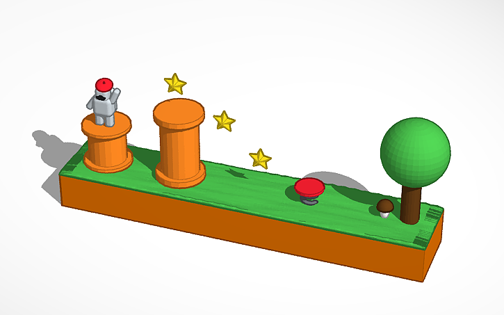 3D design computer game - Tinkercad