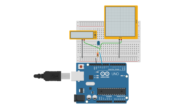 Circuit design Duty Cycle | Tinkercad
