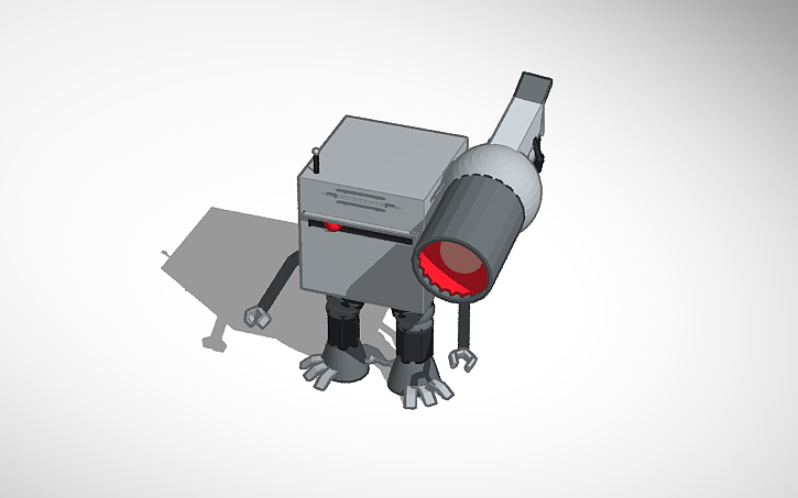 3D design Warbot - Tinkercad