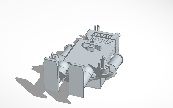 3D design Bo2 Origins Robot - Tinkercad