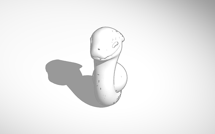 3D design string bean - Tinkercad