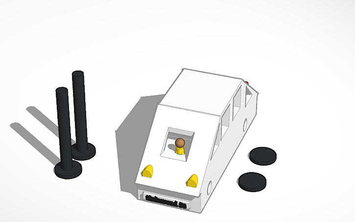 3D design tinkercad 50 car (movable) - Tinkercad