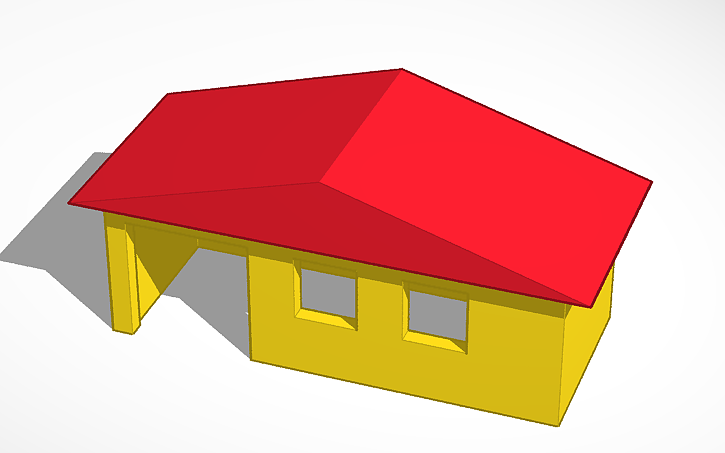 3D design Act no. 2 mini house | Tinkercad