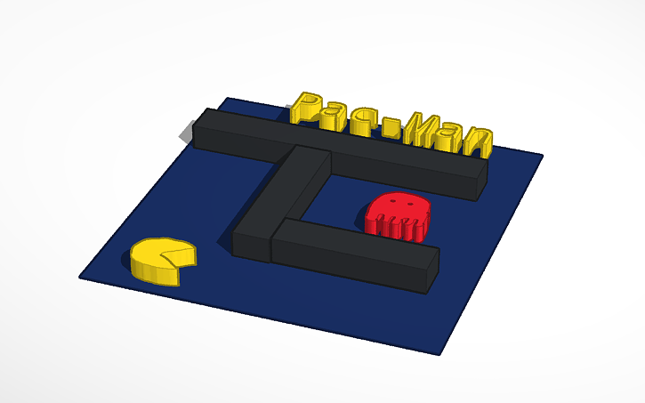 3D design Pac-Man | Tinkercad