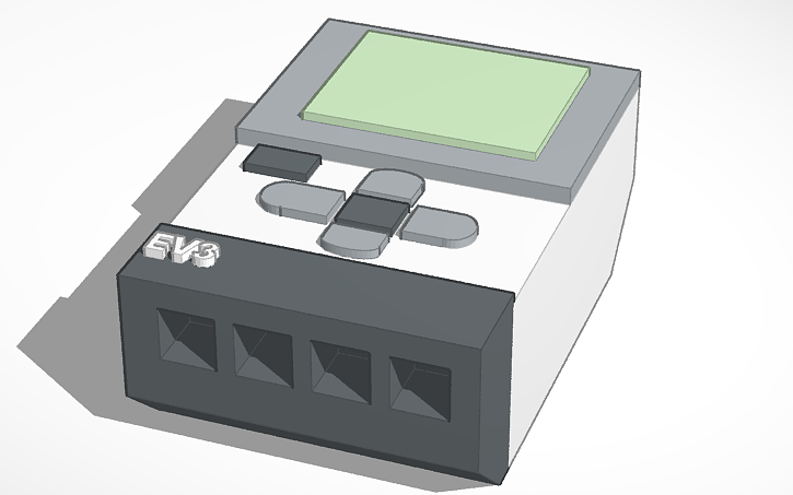 3D design EV3 - Tinkercad