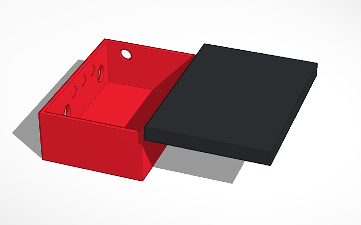 3D design project box - Tinkercad