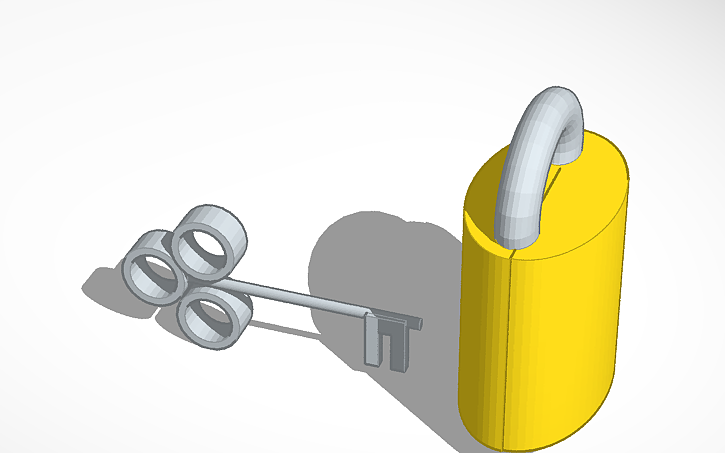 3D design Key - Tinkercad