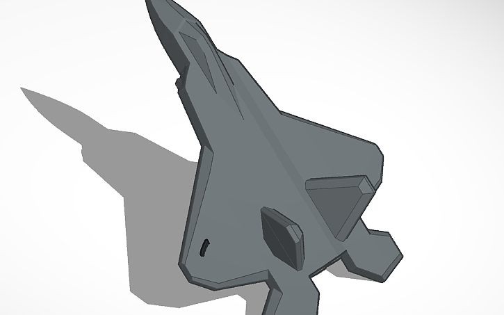 3D design jet | Tinkercad