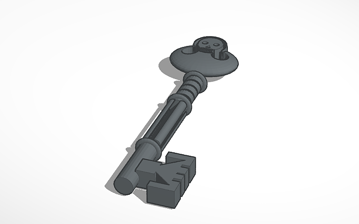 3D design Locke & Key Ghost Key - Tinkercad