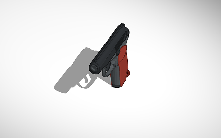 3D design Pistol Makarov | Tinkercad