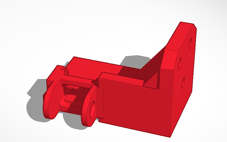 3D design Rigidbot Heatbed Cable Chain Holder | Tinkercad