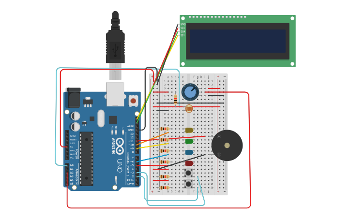Circuit design Group 5 Project - Tinkercad