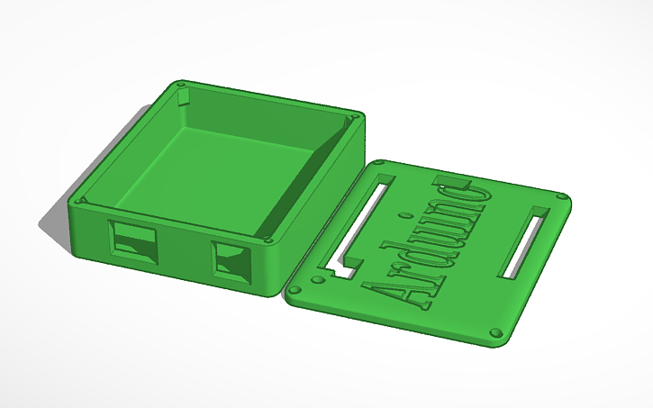 3d Design Arduino Case Tinkercad