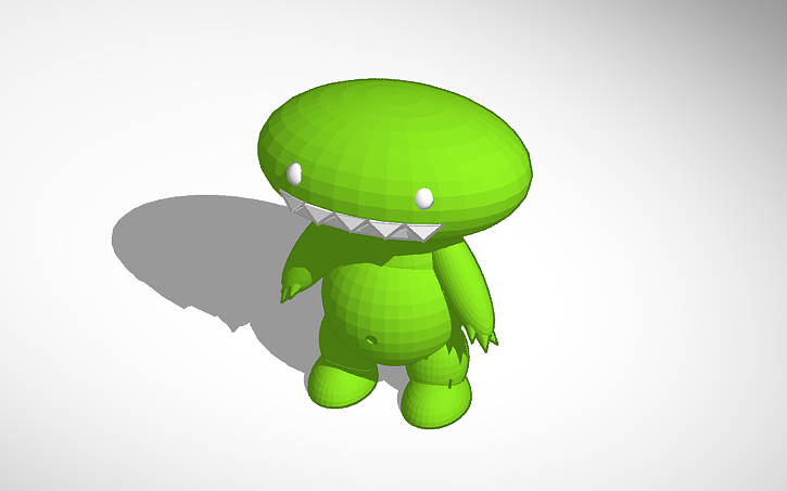 3D design Copy of Classic Chompu-Chan - Toothier | Tinkercad