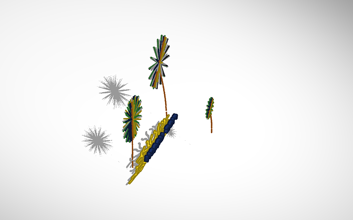 3D design Happy New Year! - Tinkercad