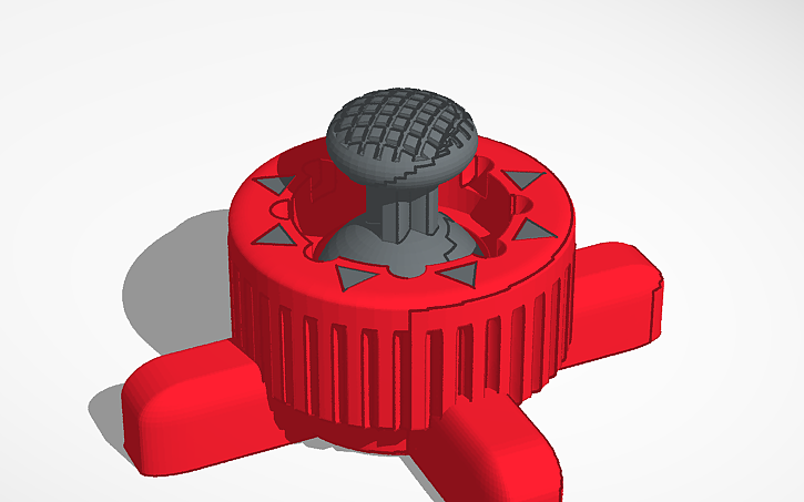 3D design My Take on a Joystick Fidget Toy - Tinkercad
