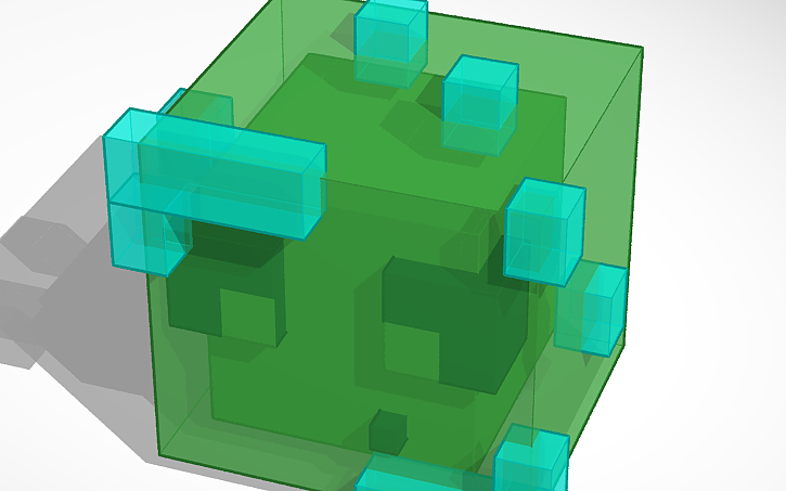 3D design Charged slime - Tinkercad