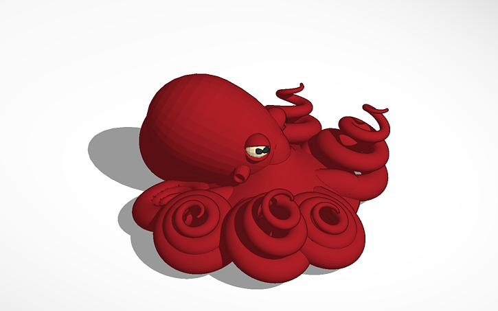 3D design Octopus - Tinkercad