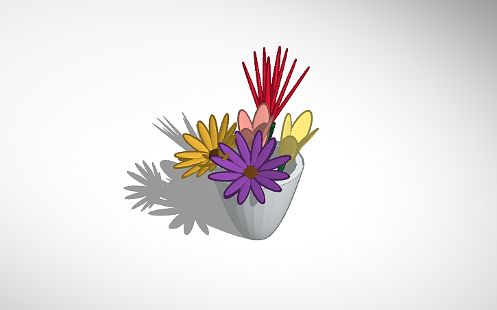 3D design vase - Tinkercad