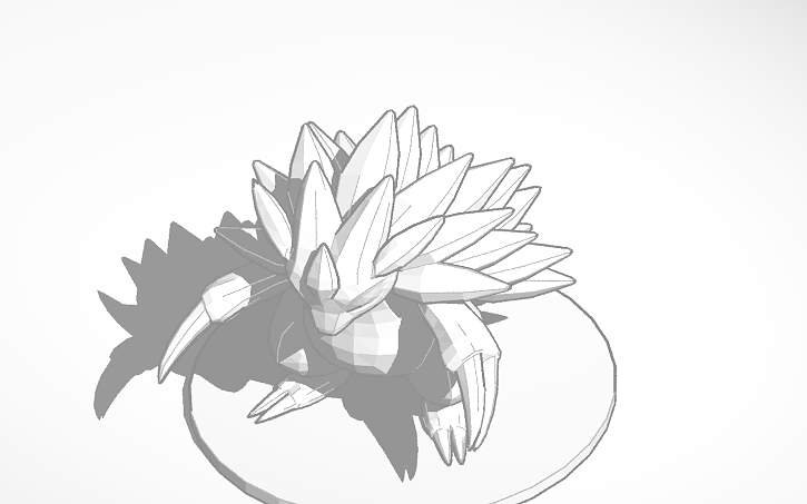 3D design Sandslash | Tinkercad