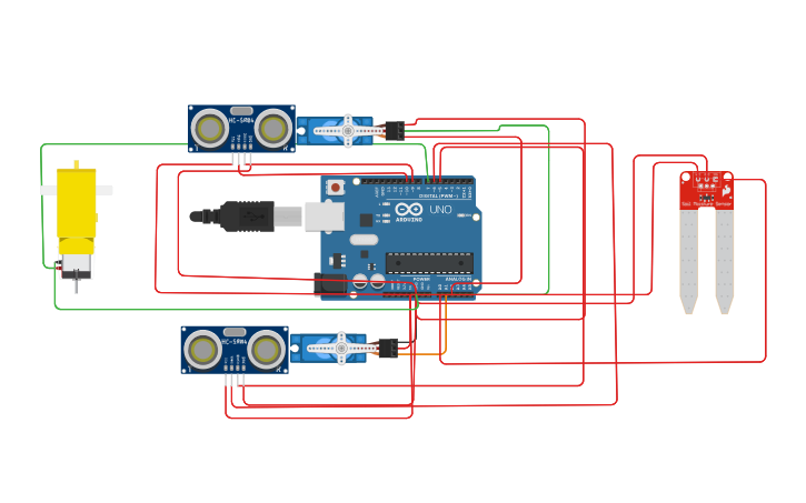 Circuit design Copy of FINAL PROJECT - Tinkercad
