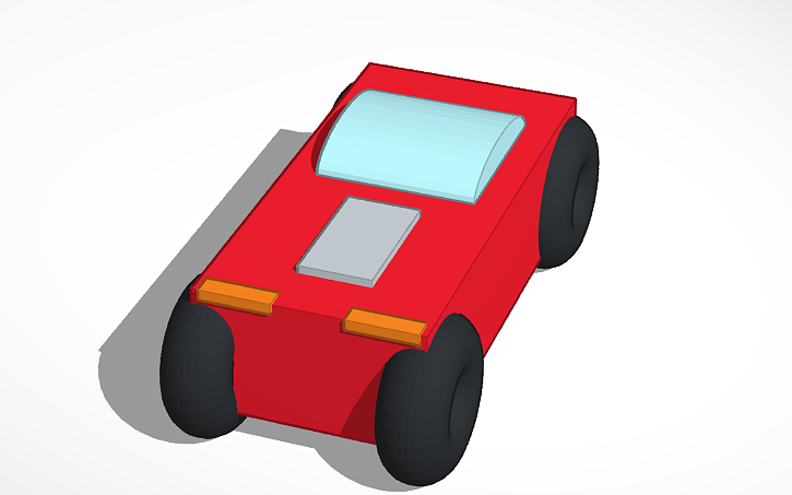 3D design Toy Car - Tinkercad