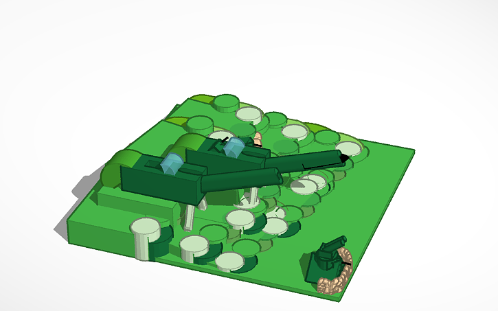 3d Design Battery Tinkercad