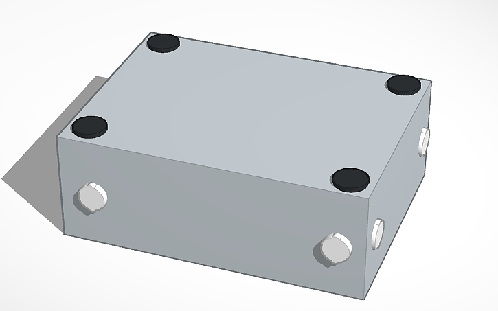 3D design enclosure box - Tinkercad