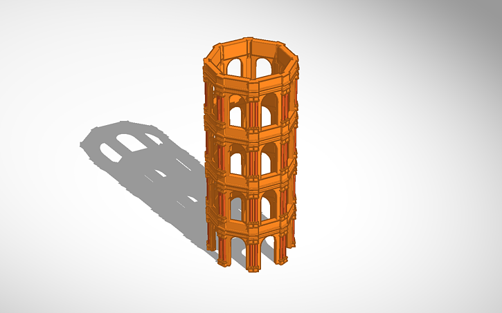 3D design Palace of Fine Arts Fantasy | Tinkercad