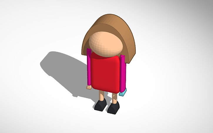 3D design AVATAR 3D Ivet - Tinkercad