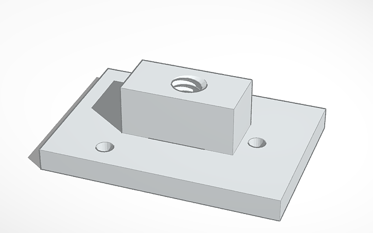 3D design acA2500-14uc camera mount 1/4" | Tinkercad