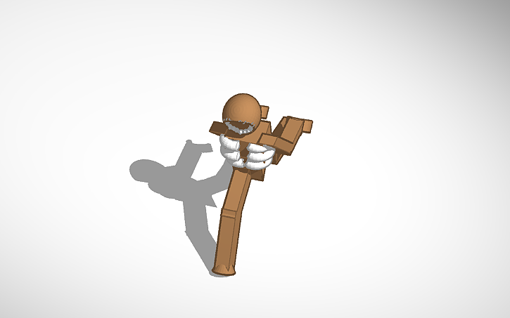 3D design RUNNING FIGURE - Tinkercad