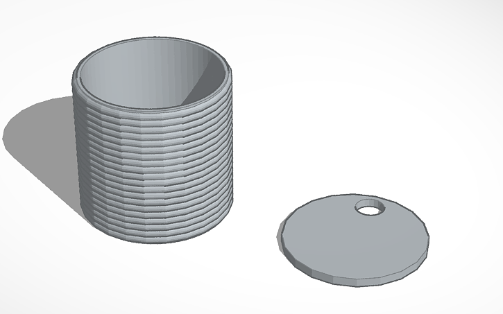 3D design Water Tank - Tinkercad