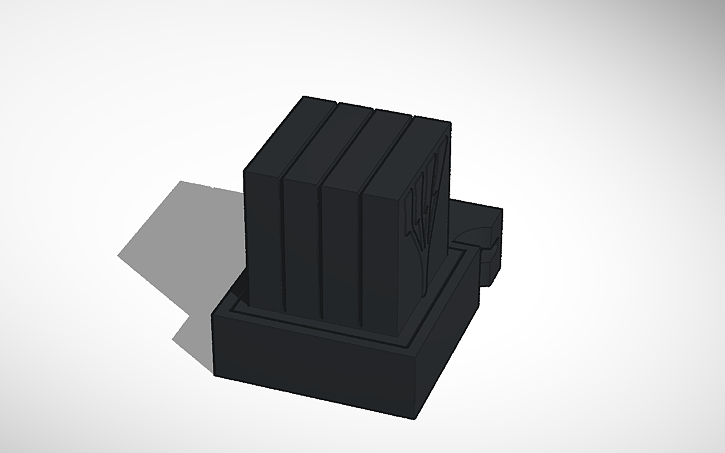 3D design Tefillin Shel Rosh - Chabad - Tinkercad