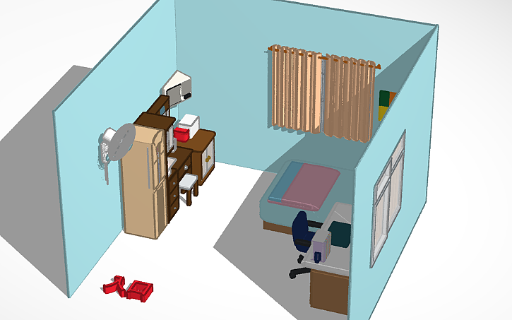 3D design my room | Tinkercad