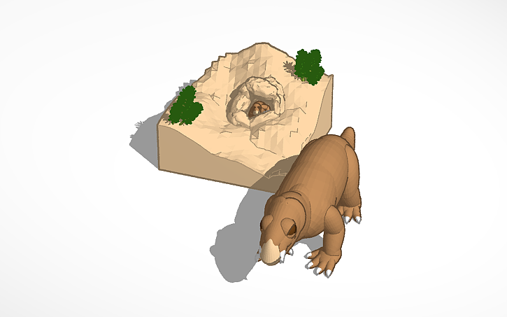 3D design Diictodon | Tinkercad