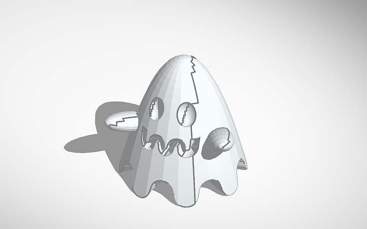 3D design Ghost - Tinkercad
