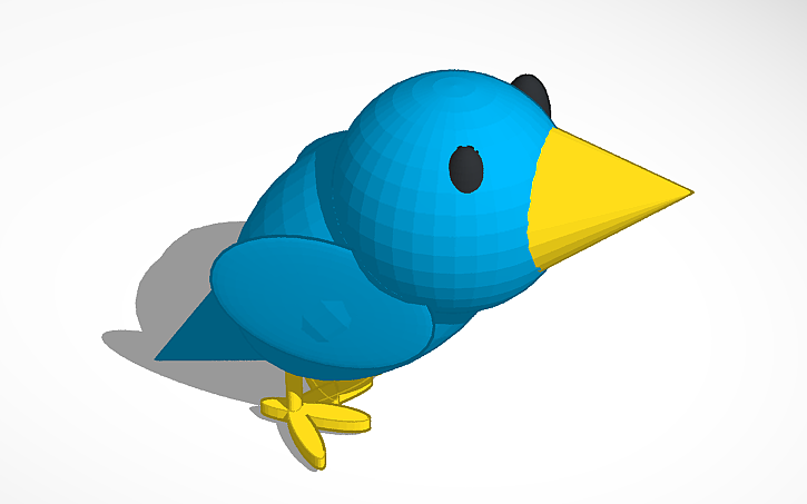 3D design bird | Tinkercad