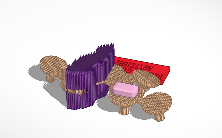 3D design pencil case - Tinkercad