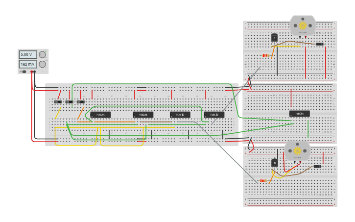 Circuit design Projeto Final | Tinkercad