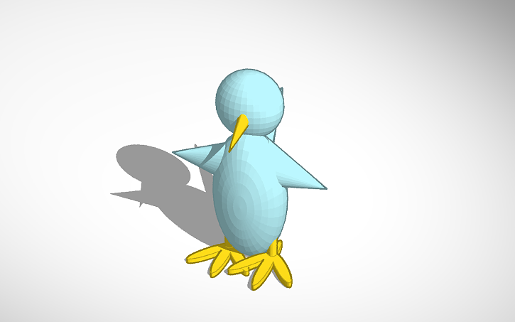 3D design Bird - Tinkercad