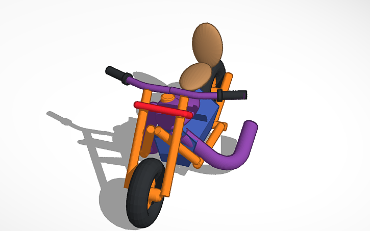 3D design MotorCycle AH | Tinkercad