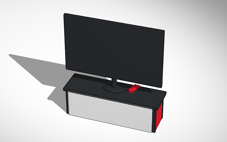 3D design TV - Tinkercad