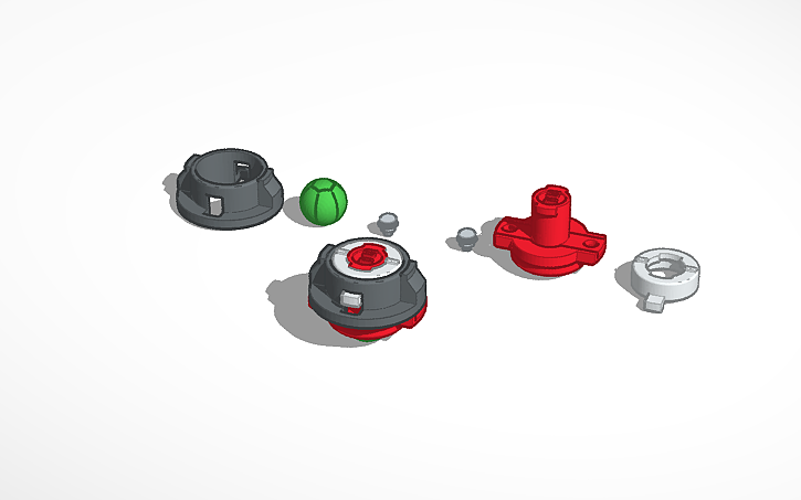 3D design Gyro 3, Driver! (Beyblade Burst) - Tinkercad