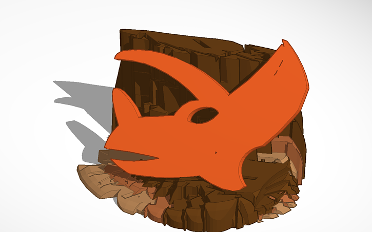 3D design 1/21/16- Triceratops Horridus Silhouette - Tinkercad