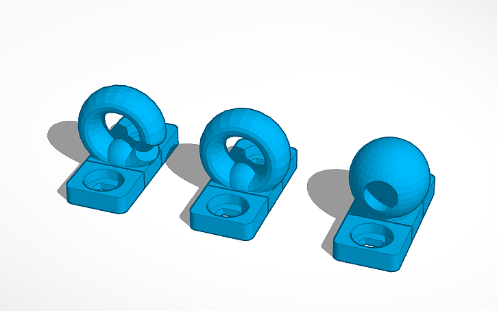 3d Design String Holder Tinkercad