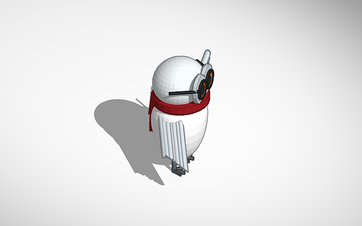 3D design 0wl - Tinkercad