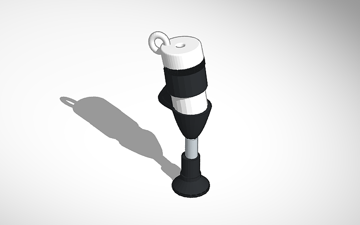 3D design Horse leg prosthetic - Tinkercad