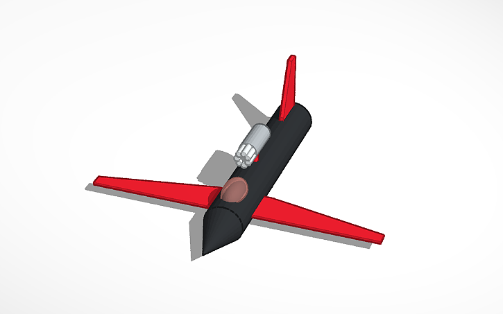 3D design The Minigun Jet | Tinkercad